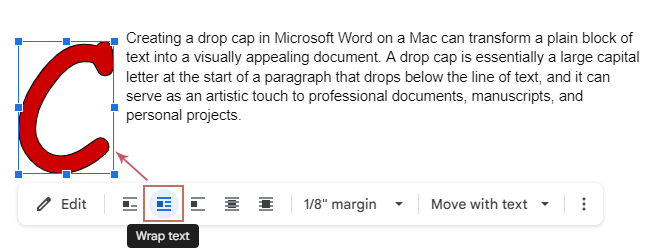 Create a drop cap in Word and Google Docs – Step by step tutorial