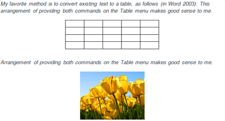 Quickly insert and center the captions for centered inline tables and ...