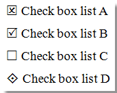 How to quickly insert checkbox symbol into Word document?