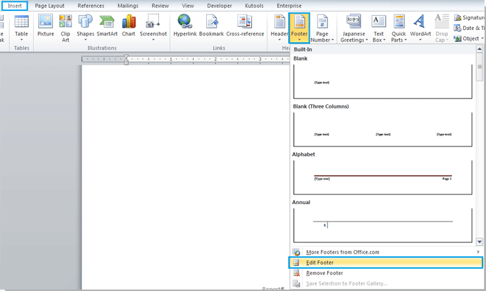 How To Insert File Name In Word Footer Loppicks