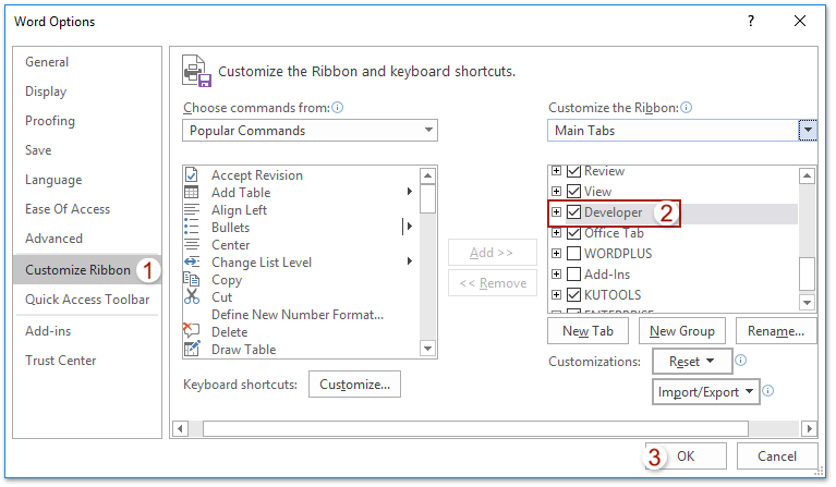 How To Insert Radio Button In Microsoft Word Document 
