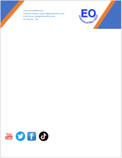 Étape par étape pour créer un modèle de papier à en-tête dans Word