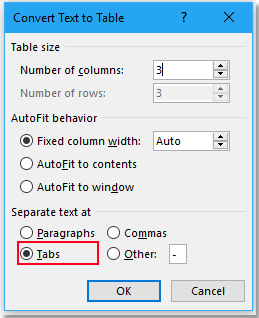 How to convert a list to table or vice versa in Word document?