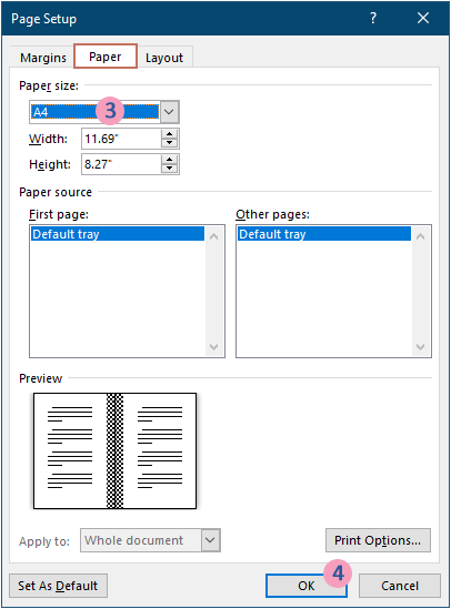 Create and print a booklet in MS Word – A step-by-step guide