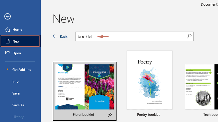 Create and print a booklet in MS Word – A step-by-step guide