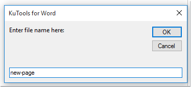 How to save current or each page as separate Word document?