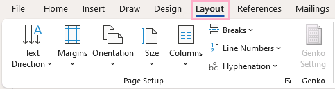 How to insert and remove section breaks in a Word document