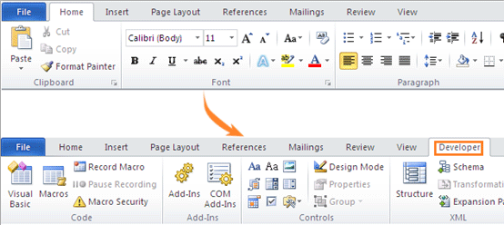 Microsoft Word Add In Tabs Topbath