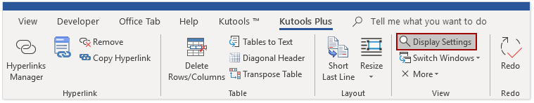 How to show or hide all hidden text quickly in Word?