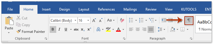 How To Show Or Hide Paragraph Marks In Word 