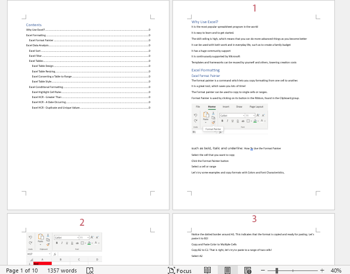 Démarrer la numérotation des pages à partir d’une page spécifique dans ...