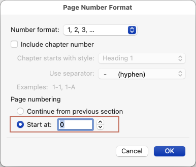 Démarrer la numérotation des pages à partir d’une page spécifique dans ...
