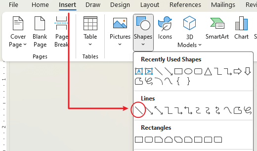 Add strikethrough or cross out text in Word