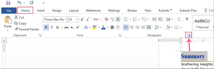 How to insert text to the margin of a Word document?