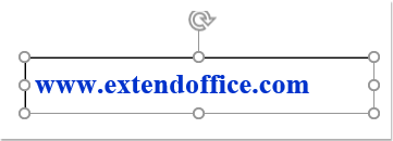 How to insert text to the margin of a Word document?