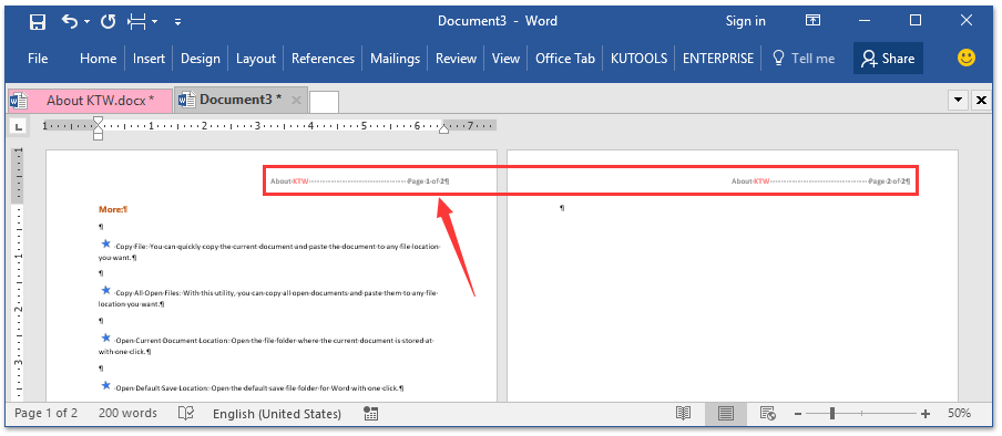 How To Copy Same Header And Footer In Word Porfirm