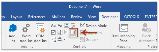How To Insert Date Picker Showing Current Date By Default In Word 