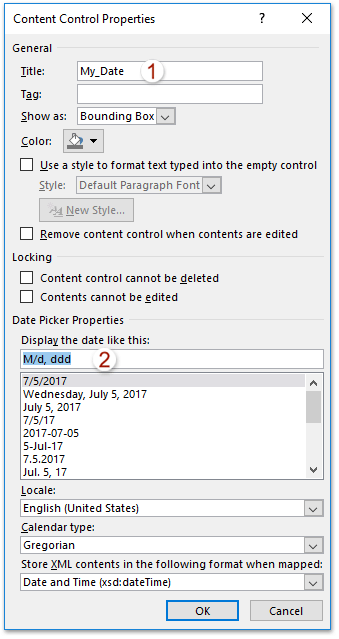 Insert A Date Picker In Microsoft Word Create Drop Down List Of Date Images