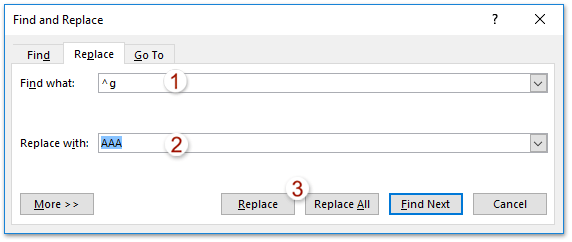 How to replace text with image and vice versa in Word?