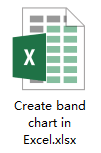 Create A Band Chart In Excel