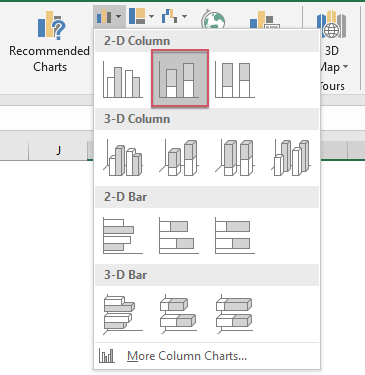 Create box and whisker chart in Excel