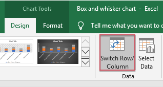 Create box and whisker chart in Excel