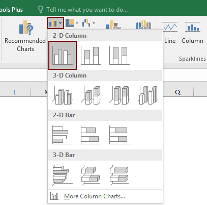 Create a color grouping chart (color bars by value) in Excel