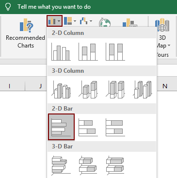 Create a Dumbbell Chart in Excel