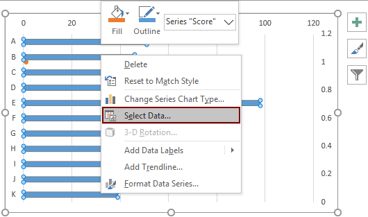 Create a Lollipop Chart in Excel