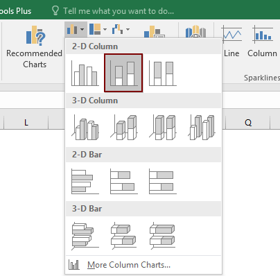 Create a multi-level category chart in Excel