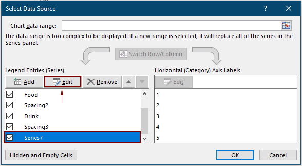 Create a multi-level category chart in Excel