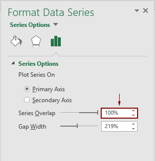 Create a percentage ball chart in Excel