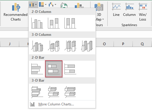 Create population pyramid chart in Excel