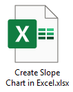 Create a Slope Chart in Excel
