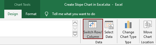 Create a Slope Chart in Excel