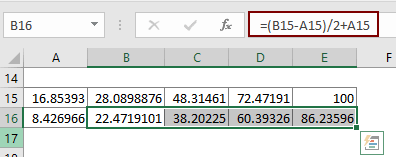 Create a variable width column chart in Excel