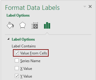 Create a variable width column chart in Excel