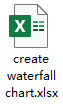 Create waterfall or bridge chart in Excel