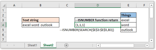 Excel Formula: Check if cell contains all of many things