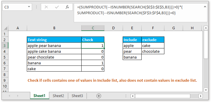Excel Formula Check If A Cell Contains One Of Several Values But 