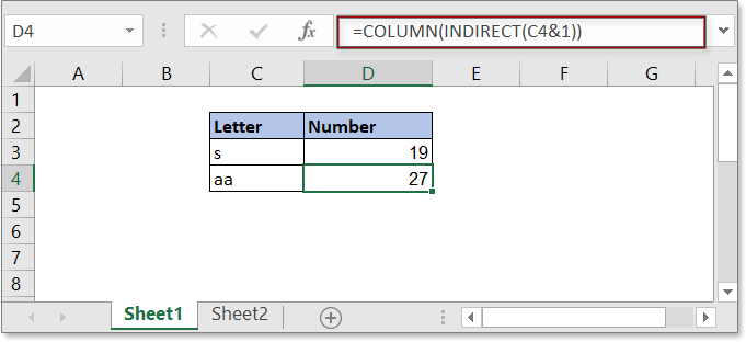 Excel Formula Convert Letter To Number