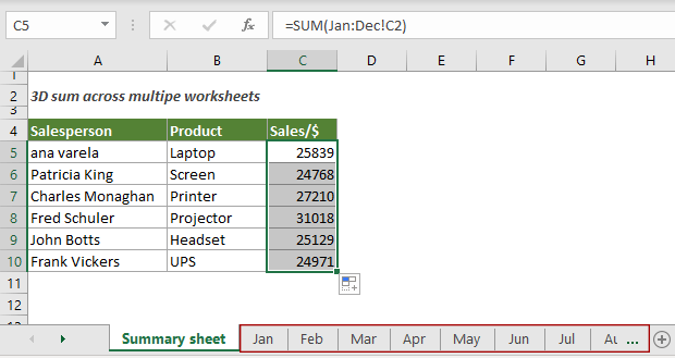 3D Sum Or Sumif Across Multiple Worksheets In Excel 3d-sum-or-sumif-across-multiple-worksheets-in-excel