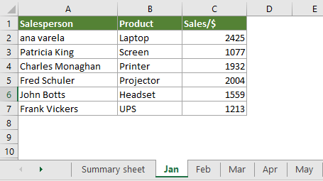 3D sum or sumif across multiple worksheets in Excel