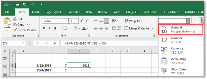 Excel Formula: Get Fiscal Year From Date