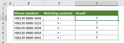 Remove text from cell by matching the content