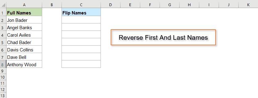 flip-or-reverse-first-and-last-names-in-excel-list