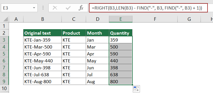 Split Text String At Specific Character In A Cell In Excel