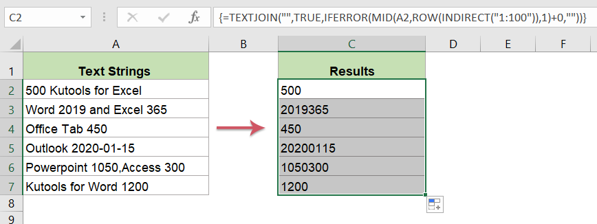 Strip Or Remove Non numeric Characters From Text Strings