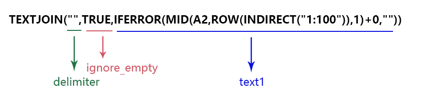 Strip or remove non-numeric characters from text strings
