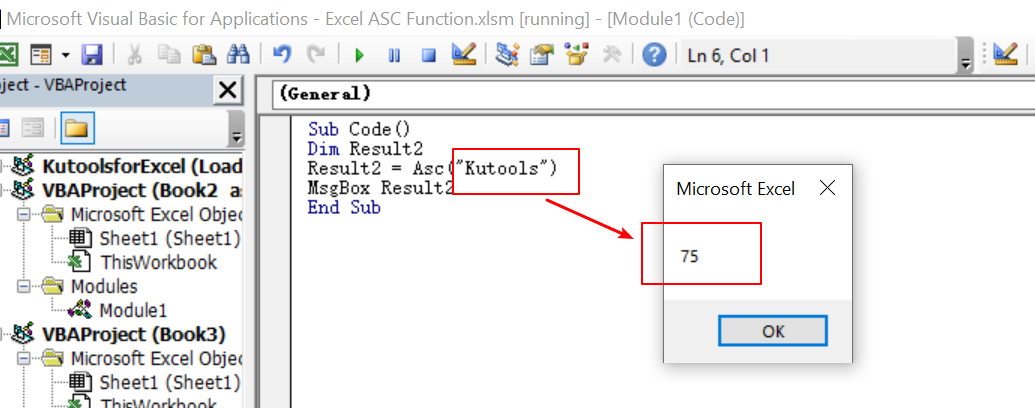 Función ASC de Excel